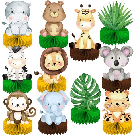 Safari Centerpieces Party Decorations At Emma Ake Blog