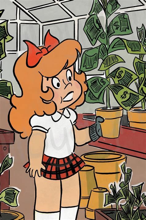 Glorias Greenhouse Digital Print Vintage Richie Rich Comic Rich