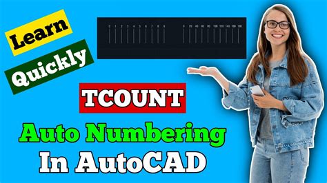 THE BEST AutoCAD TCOUNT Tutorial To Master Sequential Text Numbering In