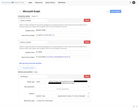 Custom Auth Microsoft Graph Api Refresh Access Tokens Using Apps Identity Rather Than A