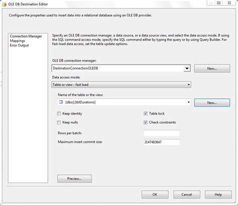 Solved SSIS Data Flow Task Error Experts Exchange