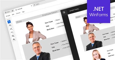 Convert Pdfs To Images In Net Winforms