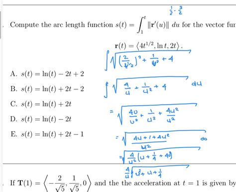 Having Problems Solving This Integral Even Inputting It Into