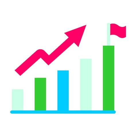 Premium Vector Career Growth Icon Style
