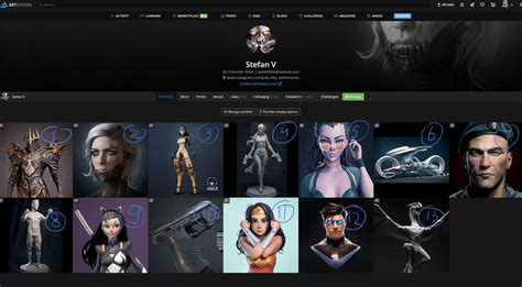 Advice Portfolio Game Character Artist — Polycount