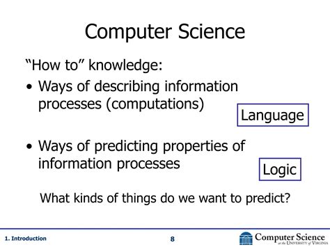 Introduction To Computer Science Lecture Ppt