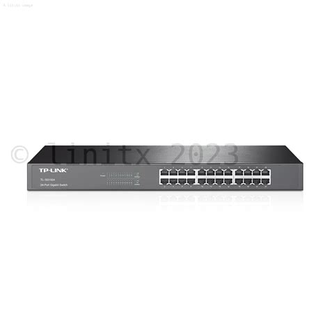 Tp Link Port Gigabit Rackmount Network Switch Tl Sg