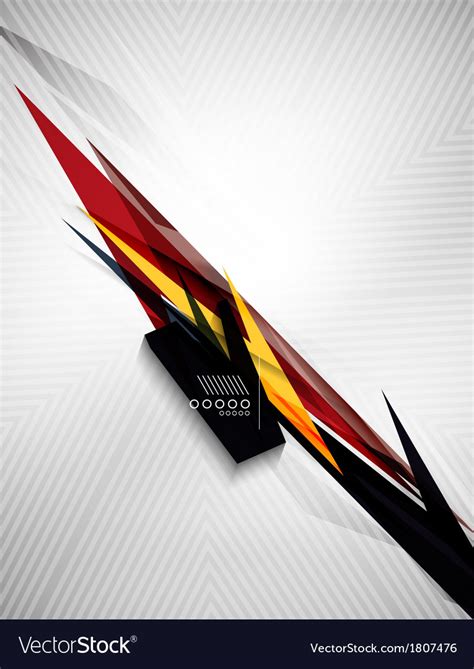 Geometric Shape Line Lightning Business Background Stock