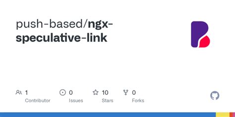 Github Push Based Ngx Speculative Link Angular Macedonia