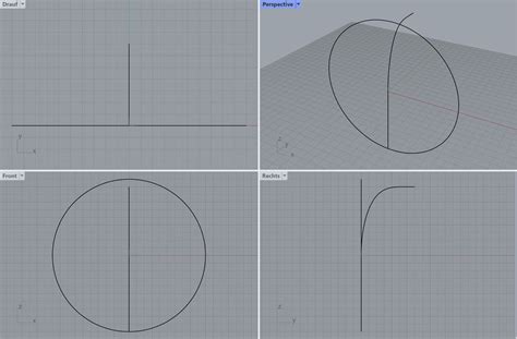 Curve From 2 Views Result Not Coincident Rhino Mcneel Forum