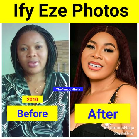 Old Photo Of Ify Eze Before And After Pictures