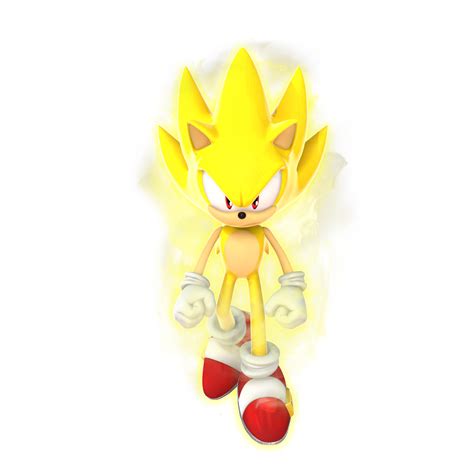 Super Sonic Frontier Render By Nibroc Rock On Deviantart