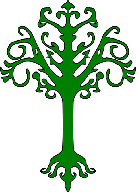 Download Tree Heraldic Symbol Royalty Free Vector Graphic Pixabay