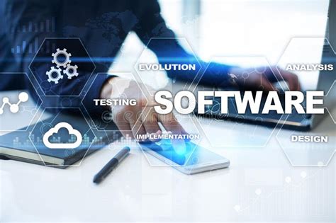 Software Development Data Digital Programs System Technology Concept Stock Image Image Of