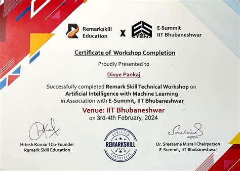Divye Pankaj On Linkedin Artificialintelligence Machinelearning Iitbhubaneswar Esummit
