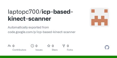 github laptopc700 icp based kinect scanner p icp