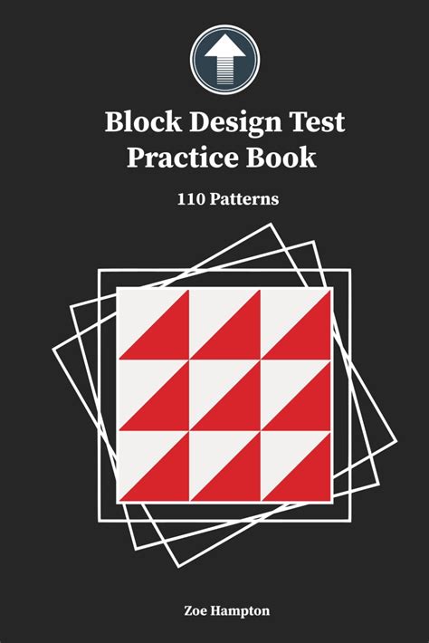 Block Design Test Practice Book IQ Test With Block Patterns BDT Preparation For Test