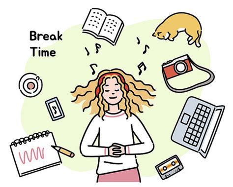 유토이미지 한 여성이 헤드폰을 끼고 방에 누워서 음악을 들고 있다