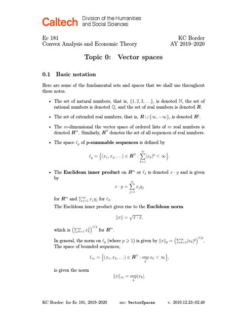 Lecture 00 Download Free Pdf Basis Linear Algebra Vector Space