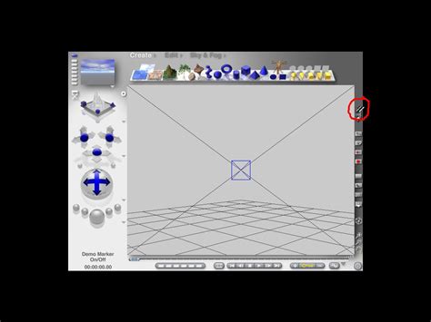 Bryce 3d Interface