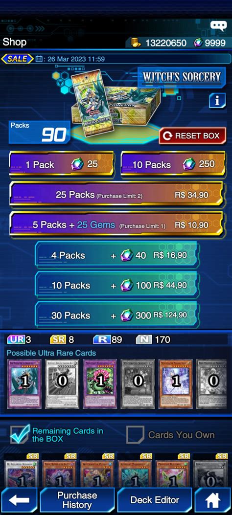 50 Gem Sale Is Back Up To Wtchs Sorcery And Chronicle Of Glory R