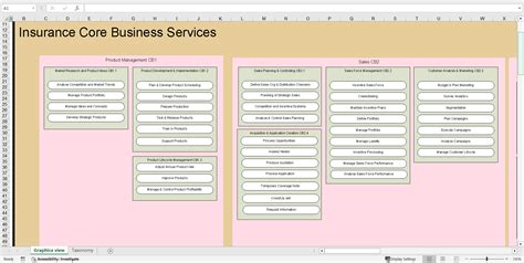 Insurance Taxonomy Template Excel Xls