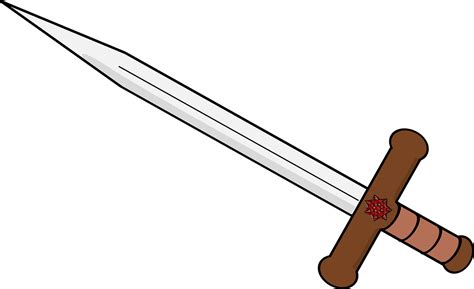 Double Edged Sword Clipart
