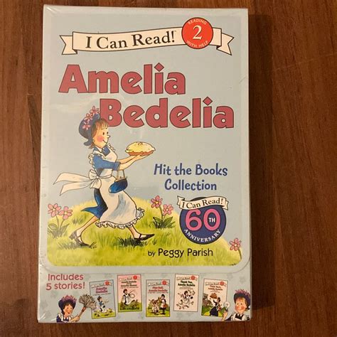 Amelia Bedelia I Can Read Box Set 1 Amelia Bedelia Hit The Books By