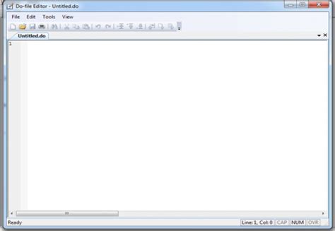 How To Create A Do File In Stata
