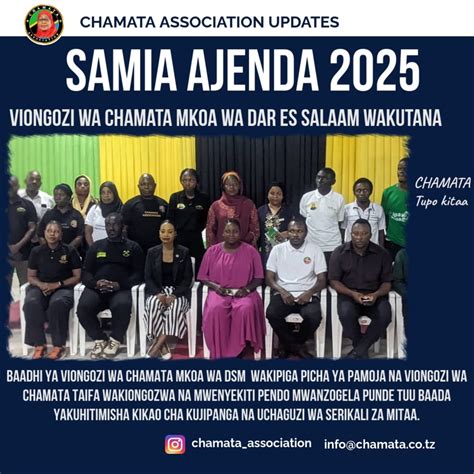 Chamata Association Tanzania Chamataassociation • Instagram Photos