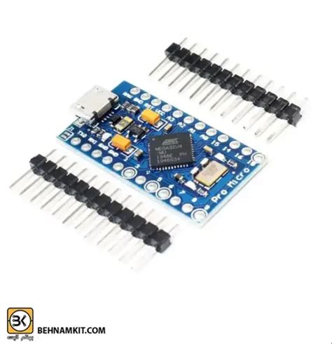 برد آردوینو پرو مدل میکرو Arduino Pro Micro آموزش راه اندازی آردوینو پرو