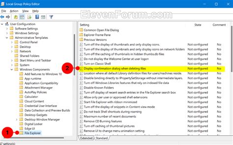 Enable Or Disable Delete To Recycle Bin Confirmation Dialog In Windows 11 Windows 11 Forum
