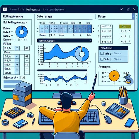 Calculate A Rolling Average In Power Bi Using Dax