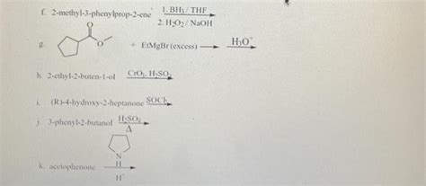solved draw structures corresponding to the starting