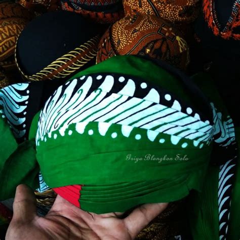 Jual Blangkon Dewasa Motif Batik Banyumas Shopee Indonesia
