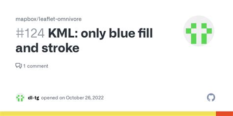Kml Only Blue Fill And Stroke · Issue 124 · Mapboxleaflet Omnivore · Github