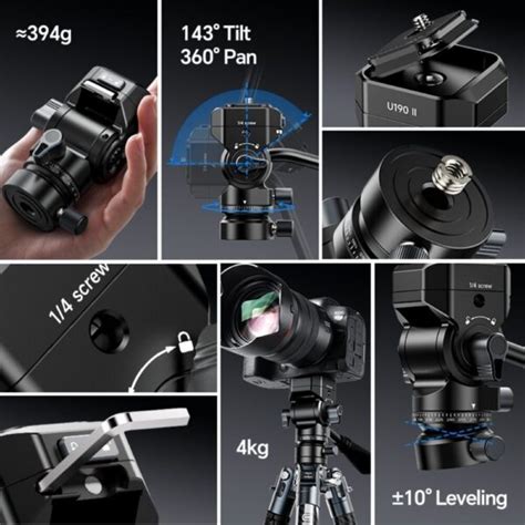 Ulanzi U190 Ii Uka Fluid Tripod Head Th
