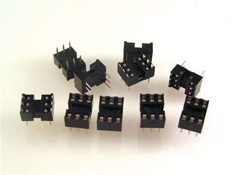 DIP IC Socket Way Dual In Line Spacing Pieces OM A Rich Electronics