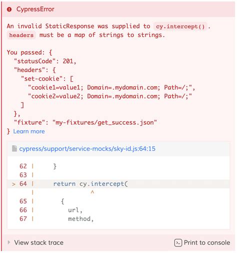 `tercept` Staticresponse Headers Cannot Contain Multiple `set Cookie` Header Values · Issue