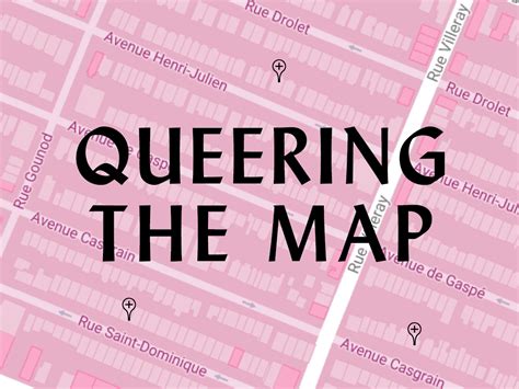 Places Queering The Map — Lgbt Cultural Heritage