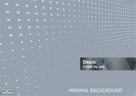 픽셀 표면이 있는 최소한의 회색 배경입니다 점선 벡터 패턴 0명에 대한 스톡 벡터 아트 및 기타 이미지 0명 3차원 형태 단순함 Istock