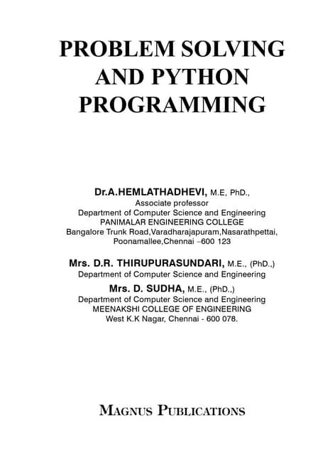 Python Content 1pdf