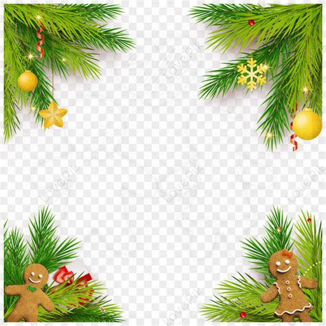 크리스마스 일러스트 진저 브레드 남자 테두리리스트눈송이 Png 일러스트 무료 다운로드 Lovepik