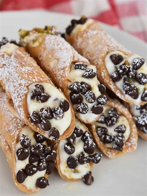Ricotta Cannoli Recipe Sicilian Cannoli With Ricotta Filling This