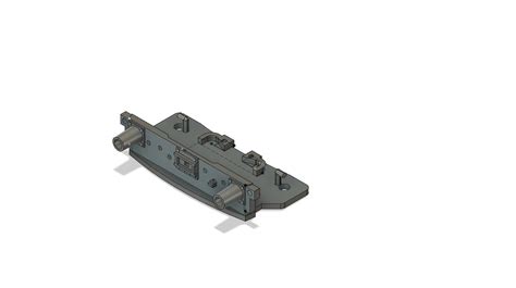 Vitrains Class 37 Buffer Beam 3d Printed Replacement Asis3d