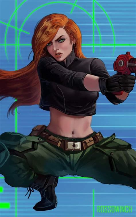 Kim Possible Fan Art By Rossowinch 9gag