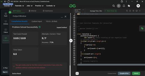 Day2 Dsa Codingjourney Geeksforgeeks Problemsolving