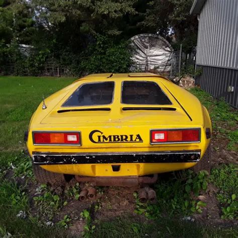 Cimbria 1970 V W Fiberglass Kit Car Pantera Replica Built On V W