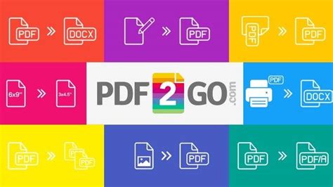PDF2GO 在线编辑和转换 PDF 文件的免费工具功能强大打开浏览器就能用那些免费的砖