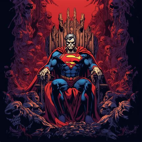 Hellssweetkiss Vector Comic Image Of Superman Sitt By Retrocide On
